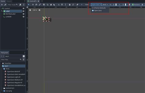 Font Options In Toolbar Missing After Font Refactor · Issue 63133 · Godotenginegodot · Github