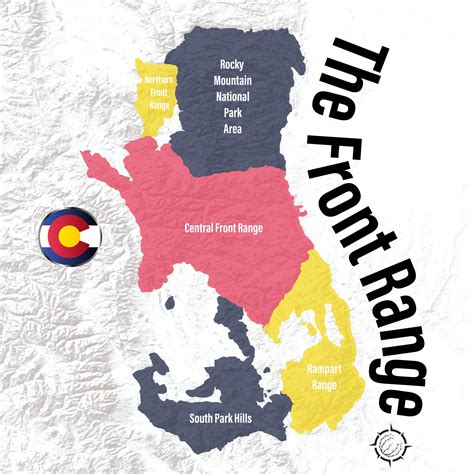 Tumbleweed Maps The Front Range Of The Colorado Rockies