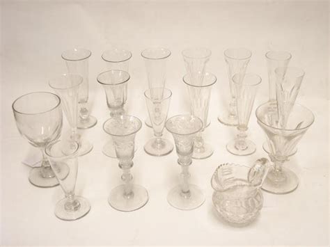 Bonhams A Collection Of Drinking Glasses 19th Century And Later