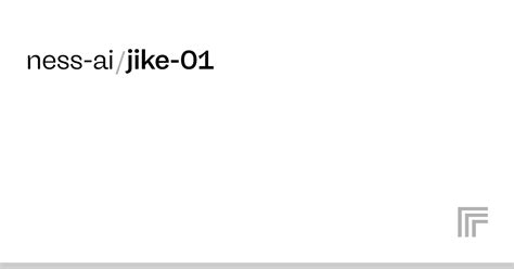 Ness Ai Jike 01 Run With An API On Replicate