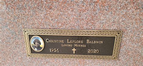 Christine Leflore Baldwin 1956 2020 Find A Grave Memorial