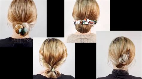 쉽고 예쁜 올림머리 4가지방법 셀프헤어스타일링 Easyhair Updo 쉽고 예쁜 올림머리 4가지방법 셀프헤어스타일링 Easyhair Updo