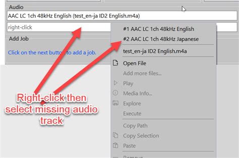 Japanese Audio Not Selected · Issue 318 · Staxripstaxrip · Github