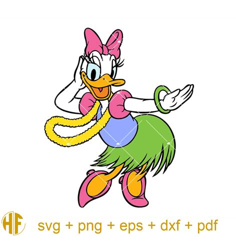 Beautiful Daisy Duck Svg Cute Daisy Duck Svg Cute Girl Svg Inspire