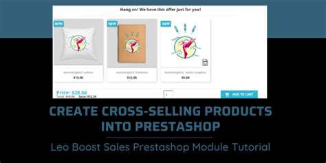 Create Cross Selling Products Into Prestashop Boost Sales Module
