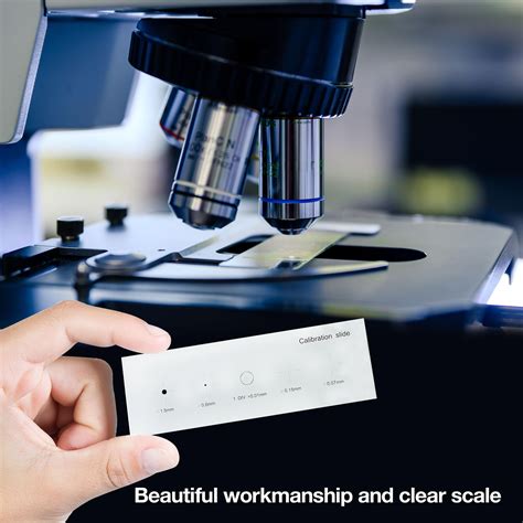 001mm Dot Crosshair Microscope Camera Slide