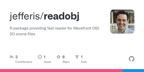 Github Jefferisreadobj R Package Providing Fast Reader For Wavefront Obj 3d Scene Files