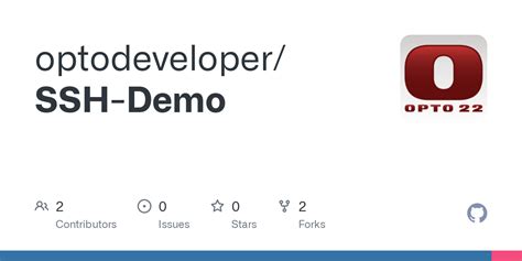 GitHub Optodeveloper SSH Demo