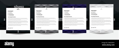 Creative And Clean Business Style Letterhead For Your Corporate Project