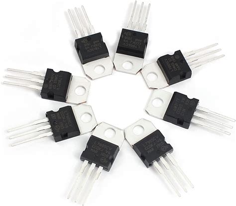 Nesho 10pcs Voltage Regulators Ic L7805cv L7806cv L7808cv L7809cv L7810cv L7818cv To