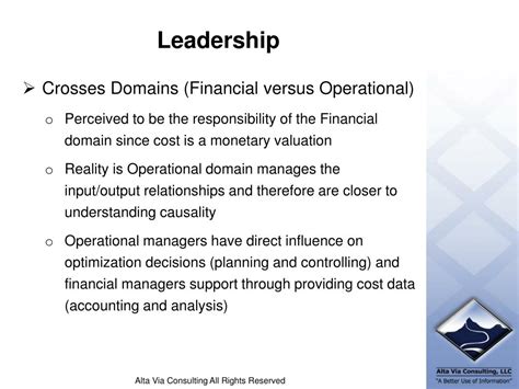 Ppt Ima Conceptual Framework For Managerial Costing Powerpoint Presentation Id 4500590