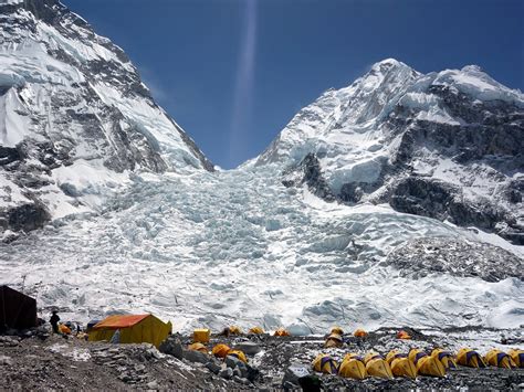 Mount Everest Khumbu Icefall