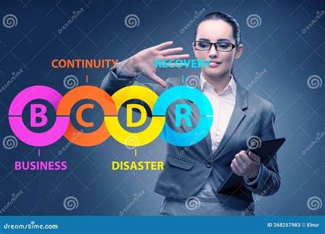 Business Continuity Disaster Recovery Concept Stock Image Image Of Information Connection