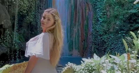 Demi Rose Shows Off Her Famous Curves In Plunging Gown Daily Star