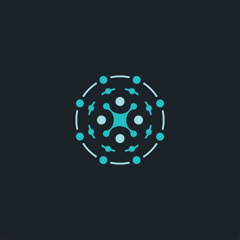 Vector Icon Of Science Biology Physics Chemical Logos Laboratory Identity Atomic Logo Cell