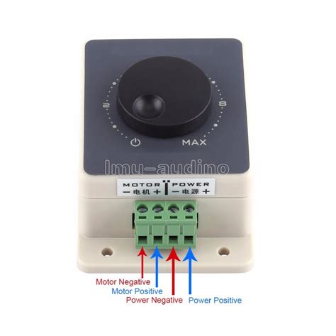 DC 10V 60V 20A PWM Pulse Width Modulator Waterproof Motor Speed