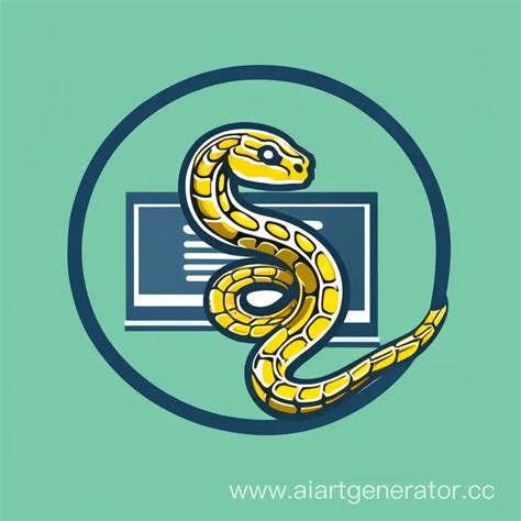 Python Programming Language Conceptual Illustration Ai Art Generator