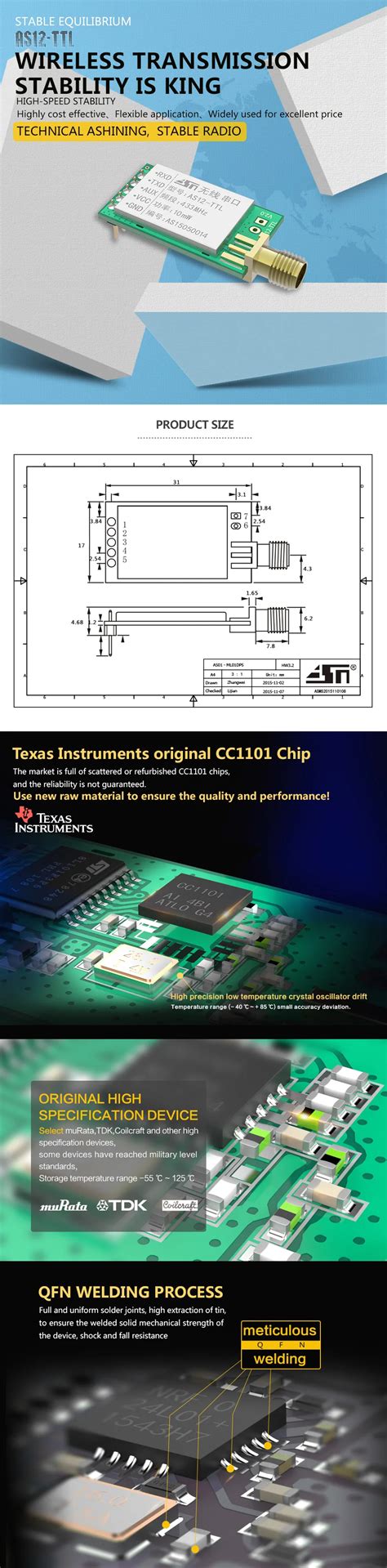 Pstn Alarm System With Lorawan Door Sensor 1km Range