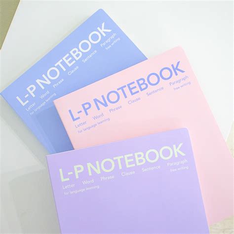 플롯모션 Lp Notebook 모눈 라인 코넬 스프링노트 위시버킷