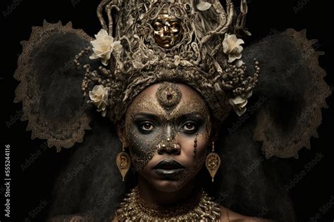 Voodoo Queen Makeup