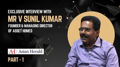 Sunil Kumar V On Linkedin Exclusive Interview With Sunil Kumar V