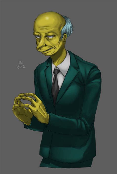 Mr Burns By Shrimpring On Deviantart