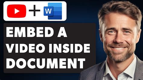 How To Embed A YouTube Video Inside A Word Document Full Guide YouTube