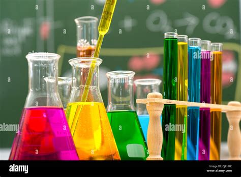 Chemical Science Laboratory Test Tube Laboratory Equipment Stock