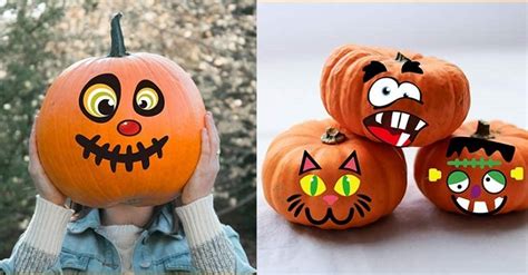 Amazon Low Price Pumpkin Decorating Halloween Stickers Set