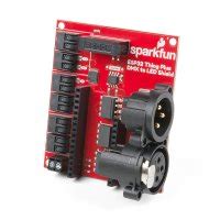 SparkFun ESP32 Thing Plus DMX To LED Shield 34 95