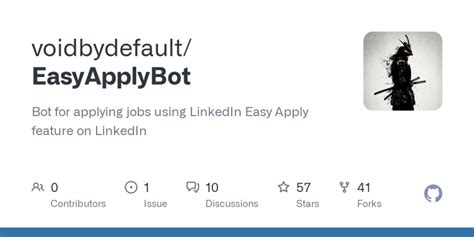 Github Voidbydefaulteasyapplybot Automate Linkedin Easy Apply Job Mohammad Taimur Cma Cisa