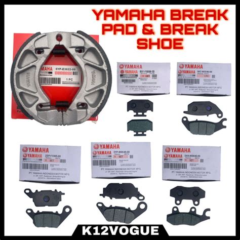 YAMAHA NISSIN BRAKE PAD BRAKE SHOE LC135 4S 5S YAMAHA Y15ZR Y16ZR