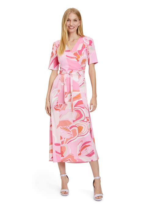 Damen Maxikleid Kurzarm