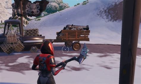 Fortnite Season 8 Launch Yourself Through Structures With A Pirate Cannon