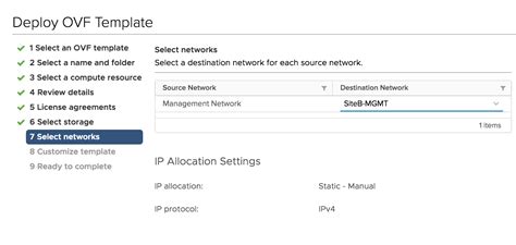 NSX V Lab Secondary NSX Manager Configuration VDives
