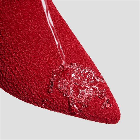 Pointed Toe Knee High Heel Boots Abby Ruby Red Eu415 Vivaia