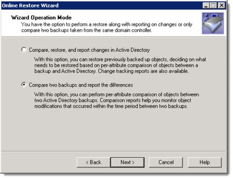 Active Directory Backup And Recovery Microsoft Platform Management