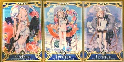 Fgo アーケード アビゲイル 第二～最終再臨 ノーマル Fgo Ac 水着 メルカリ