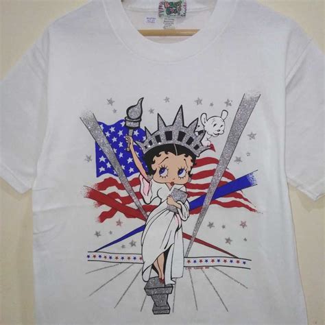 Cartoon Network × Disney Betty Boop Cartoon Tshirt Gem