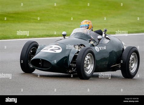 1955 Connaught B Type With Driver Simon Diffey During The Richmond