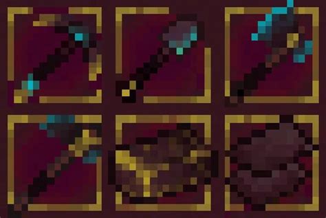 Netherite Stuff Minecraft Texture Pack