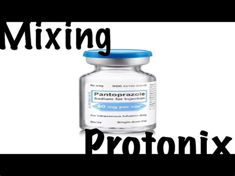 Protonix Iv