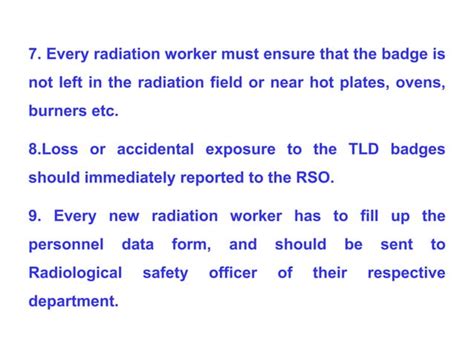 Radiation Safety Program Pptx