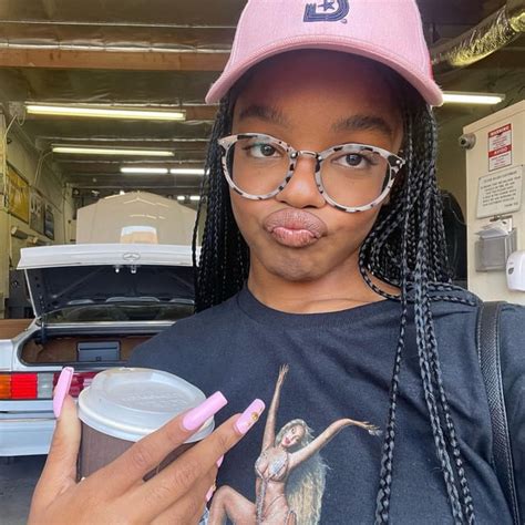 Marsai Martin Instagram Photoshoot From September 29 2022 Rmarsai