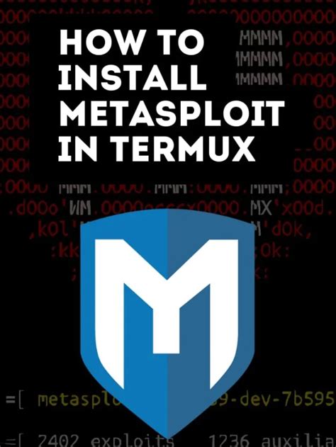 how to install metasploit in termux web story termux commands