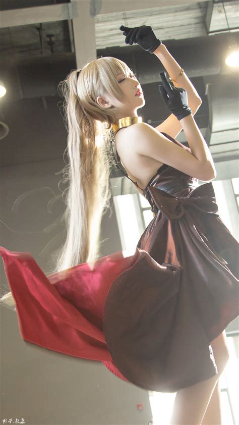 樱落酱 Skadi Sexy Japanese Girl Cosplay Ảnh Gái Xinh