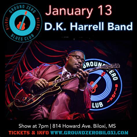 D K Harrell Band Ground Zero Biloxi