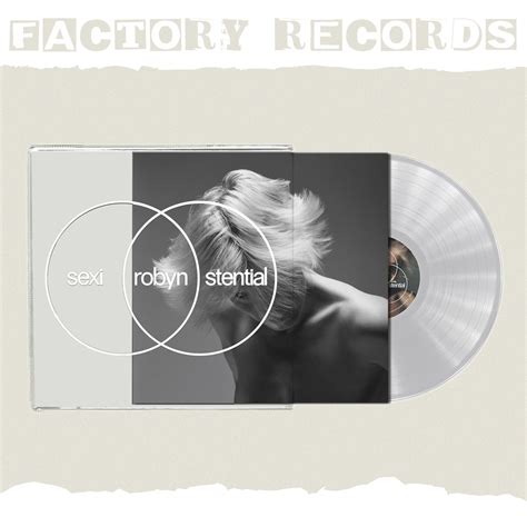 Robyn Sexistential Deluxe Clear Lp Factory Records