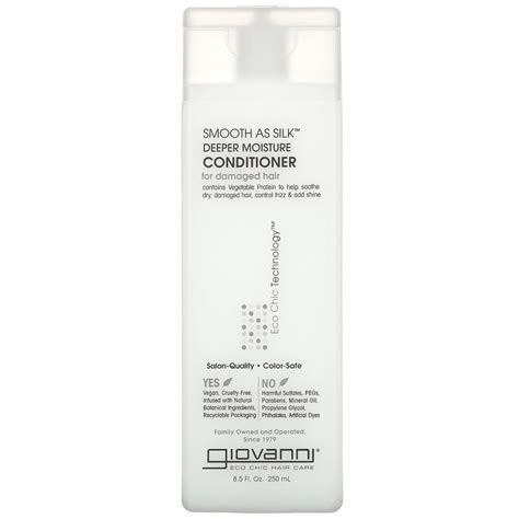 Кондиционер для волос разглаживающий Giovanni (Conditioner) 250 мл – в ...