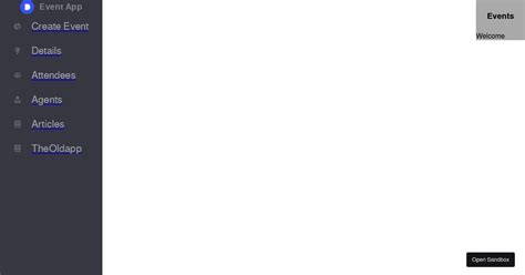 event app codesandbox